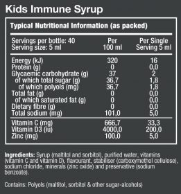 Kids Immune Syrup - Vitatech Health