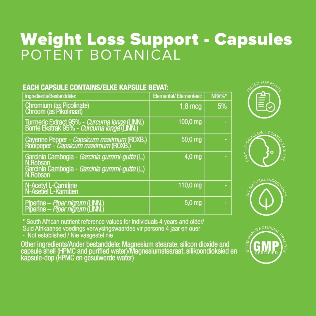 Weight Loss Support Capsules - Vitatech Health