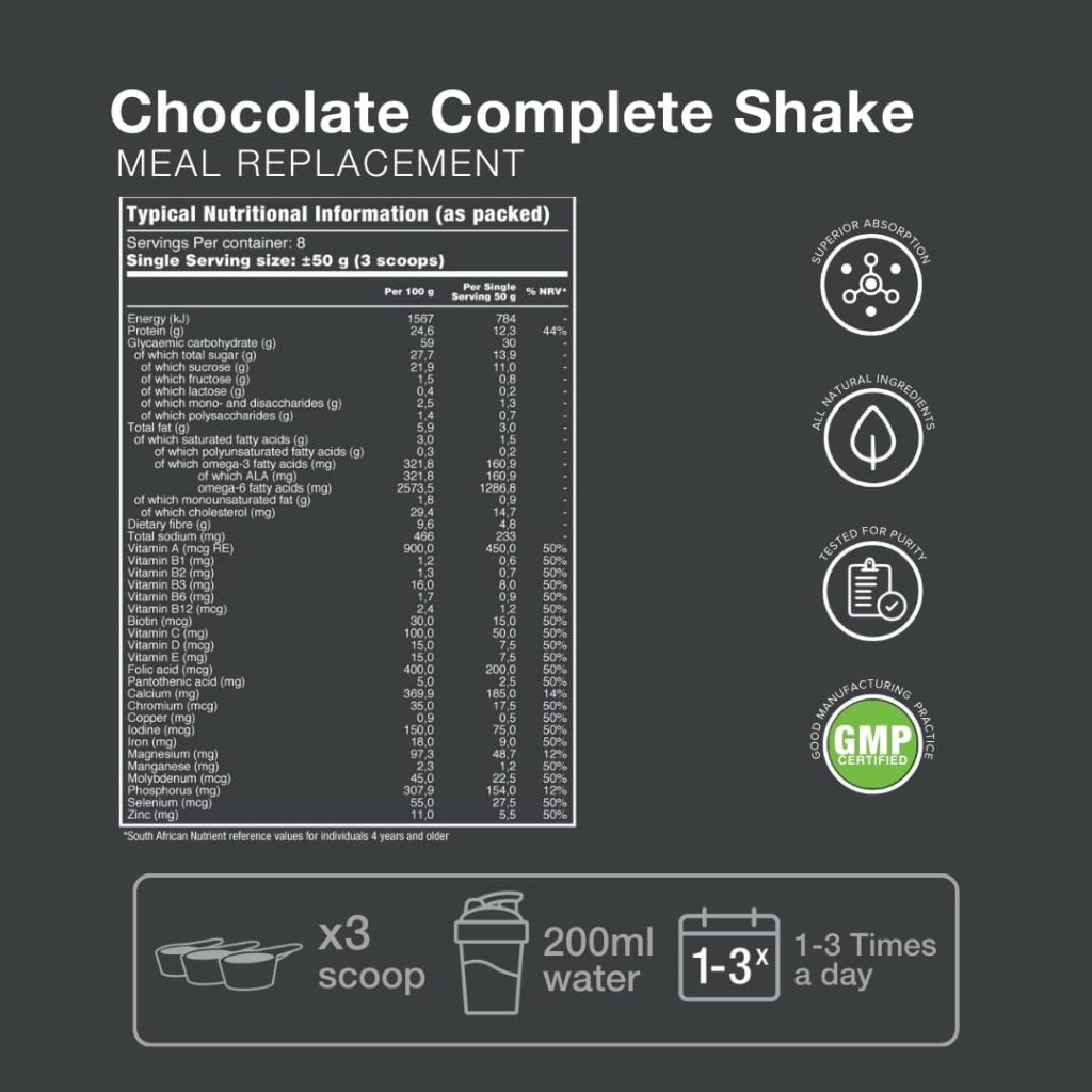 Complete Shake Mix 400g – Vitatech Health