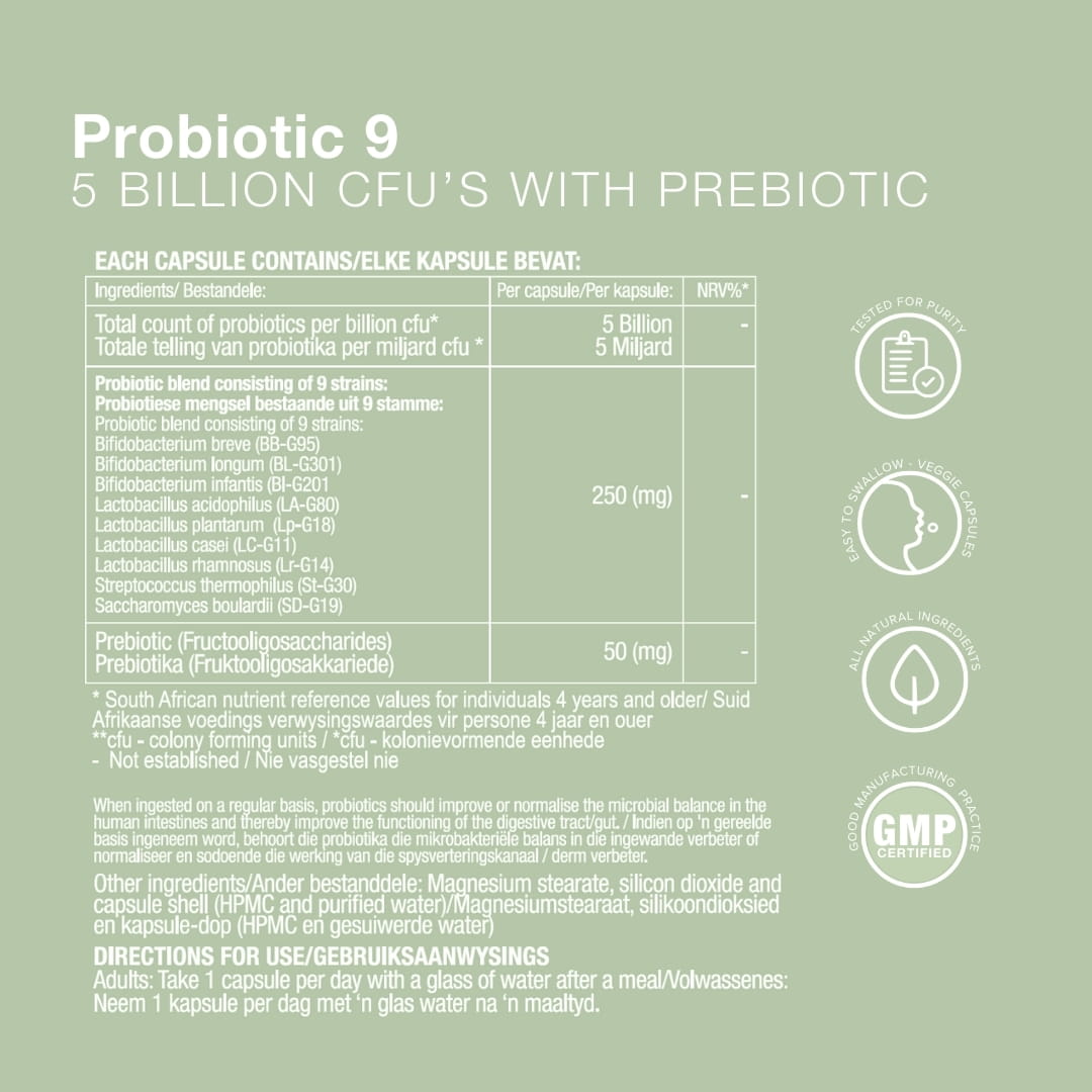 Probiotic 9 Tablets – Vitatech Health