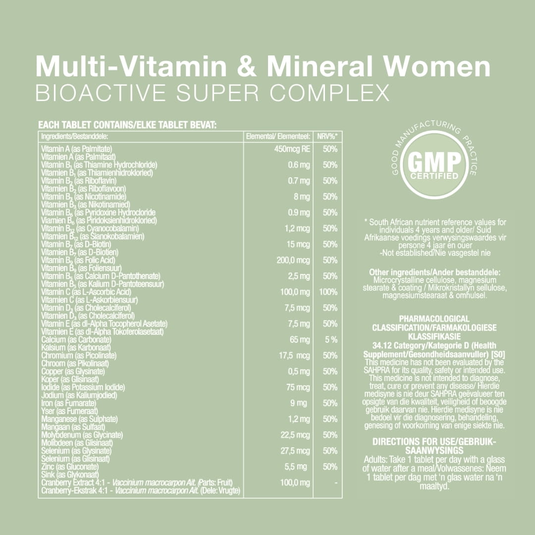 Multivitamin for Women – Vitatech Health